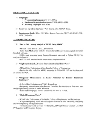 RAJALEKSHMI SANAL_RESUME | PDF