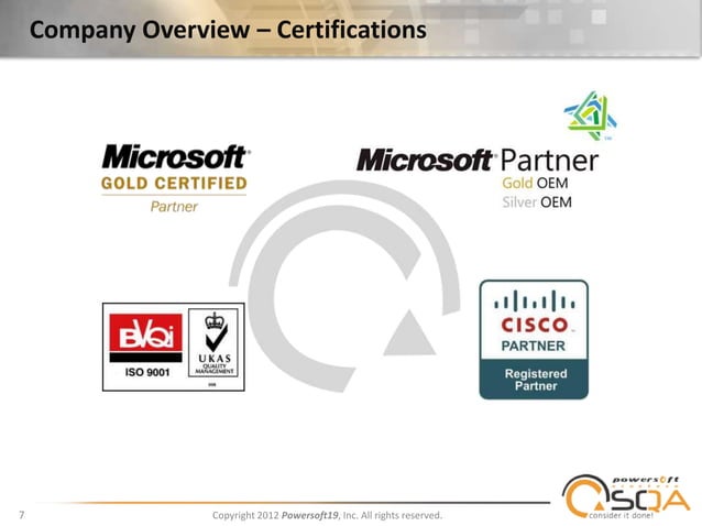 PS19 SQA Presentation | PPT