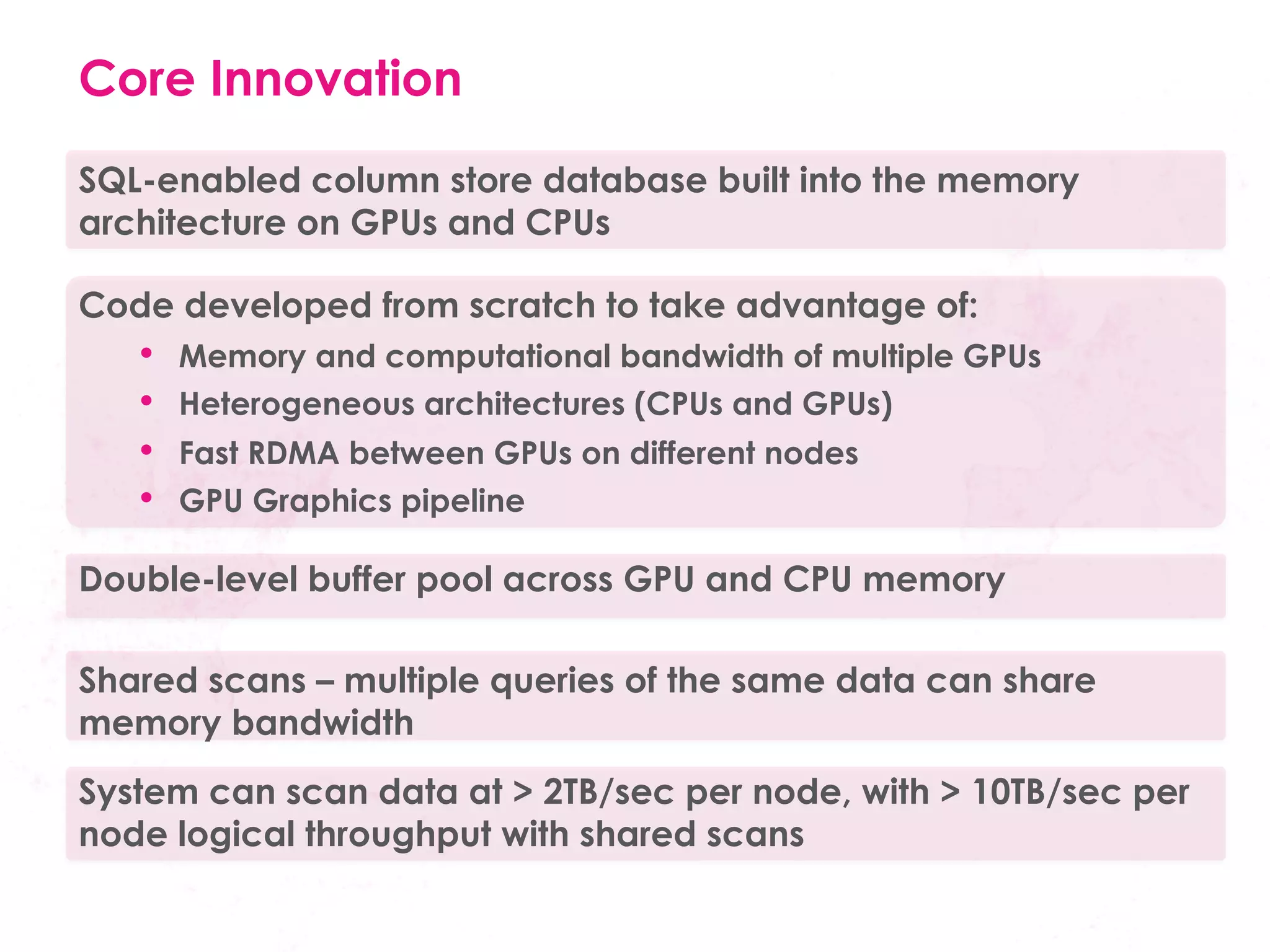 [2C5]Map-D: A GPU Database for Interactive Big Data Analytics | PPT