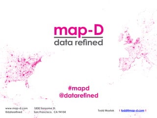 [2C5]Map-D: A GPU Database for Interactive Big Data Analytics | PPT