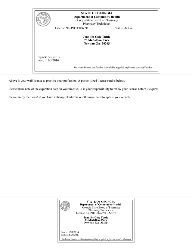pharmacy license | PDF