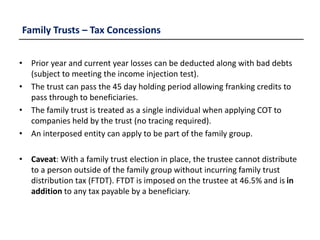 Trust losses, FTEs & IEEs DSummerson | PPTX