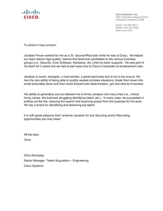 Cisco Systems, Reference | PDF