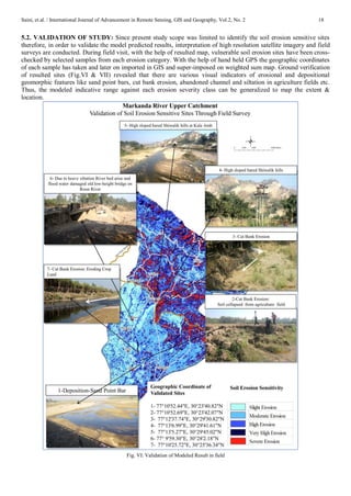 2. VULNERABILITY ASSESSMENT OF SOIL EROSION USING GEOSPATIAL TECHNIQUES | PDF