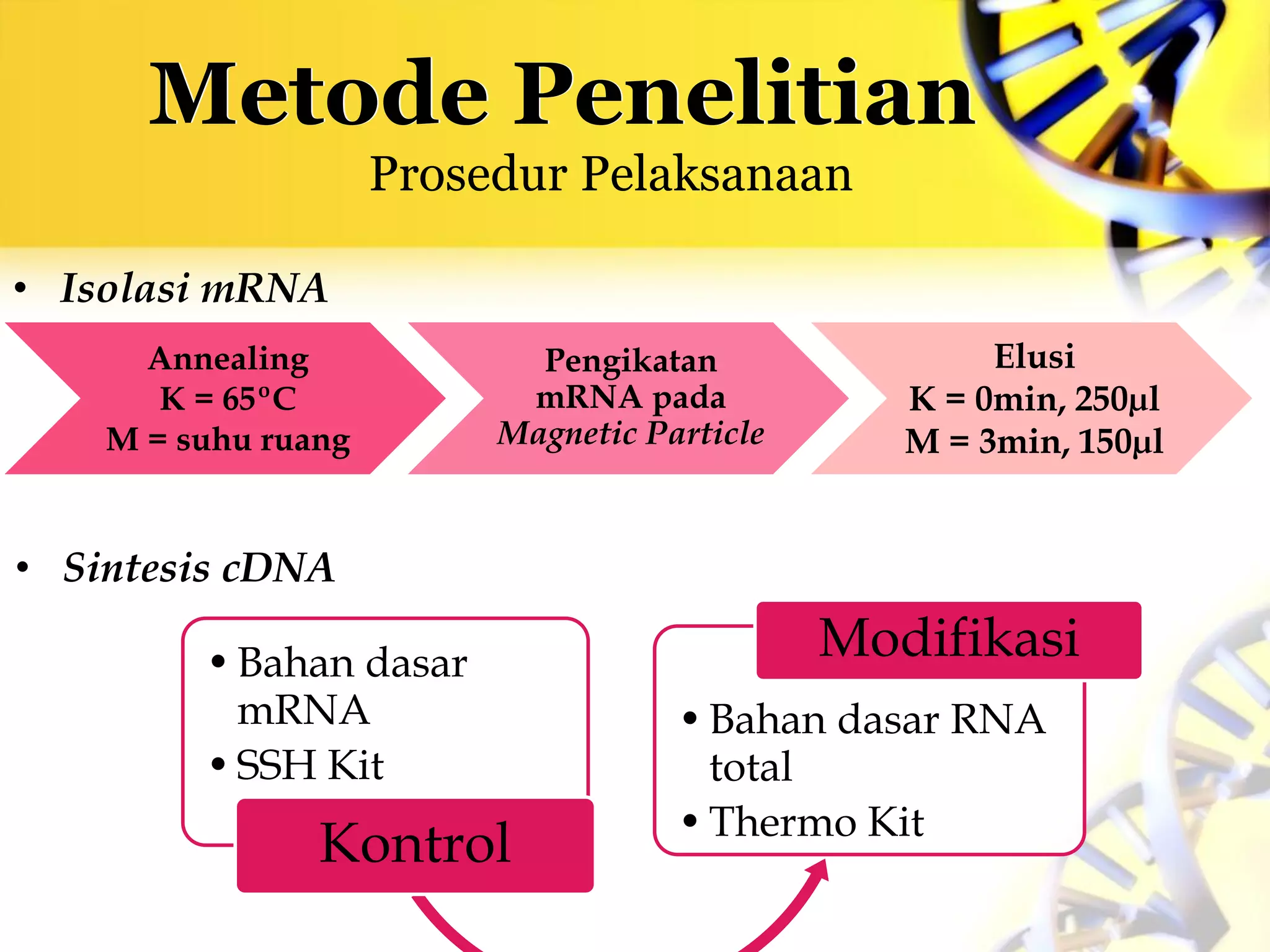 Pengembangan Metode Isolasi RNA - AAD | PDF