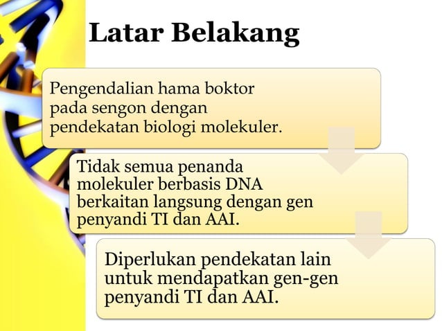 Pengembangan Metode Isolasi RNA - AAD | PPT