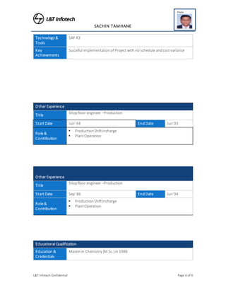 LT Infotech_Sachin Tamhane_719282_CV- Dec 2016 | DOCX