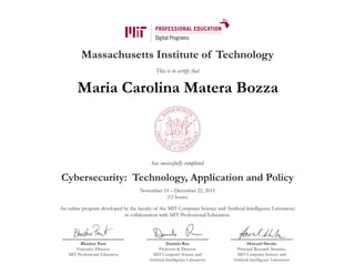 Certificate_MIT | PPT