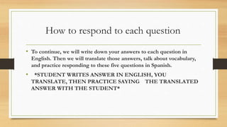 5 Basic Questions | PPT