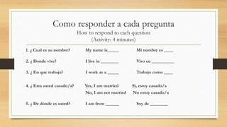 5 Basic Questions | PPT