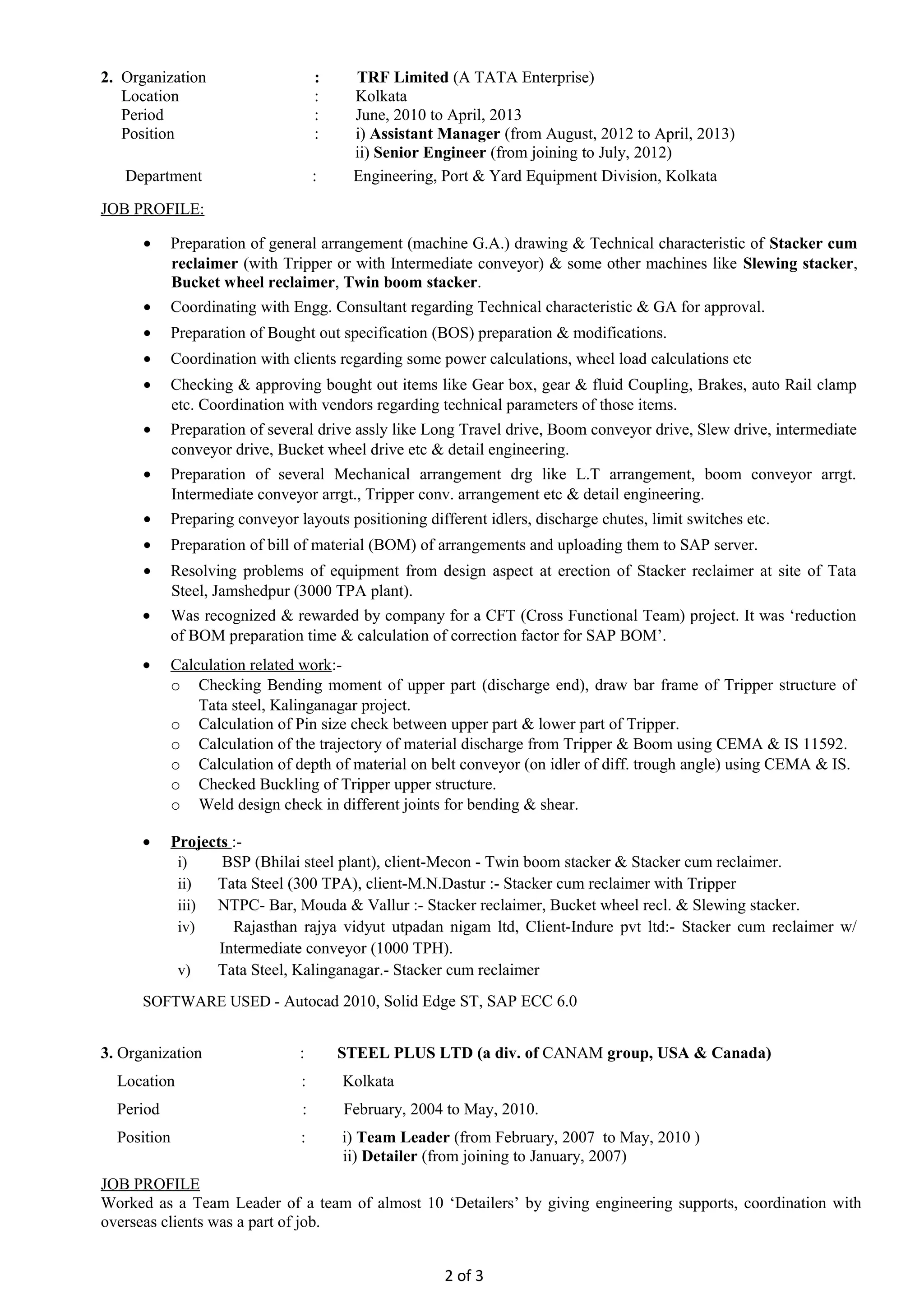 CV_Pratip_Dutta_Design Engg Mechanical_(31.07.2016) | DOC