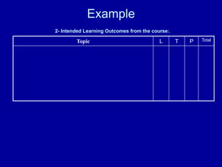 Course specification | PPTX