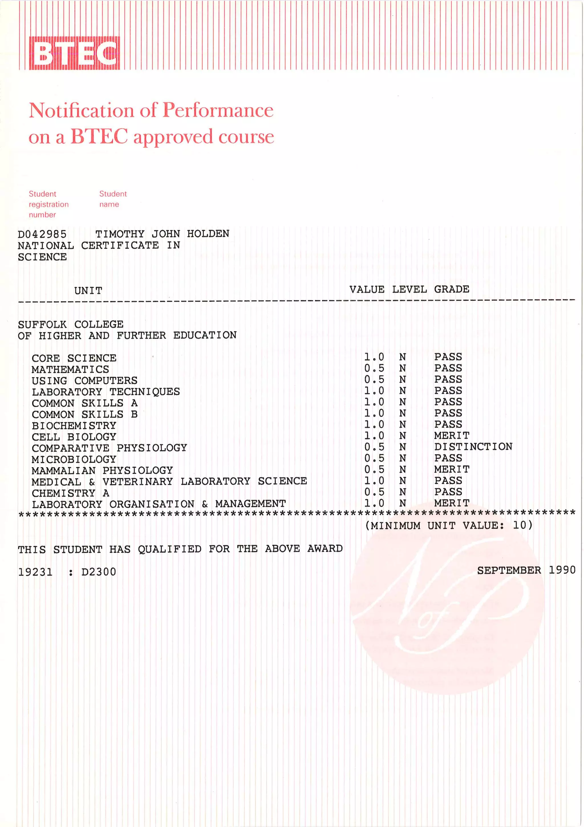 BTec Higher & National Certificate | PDF