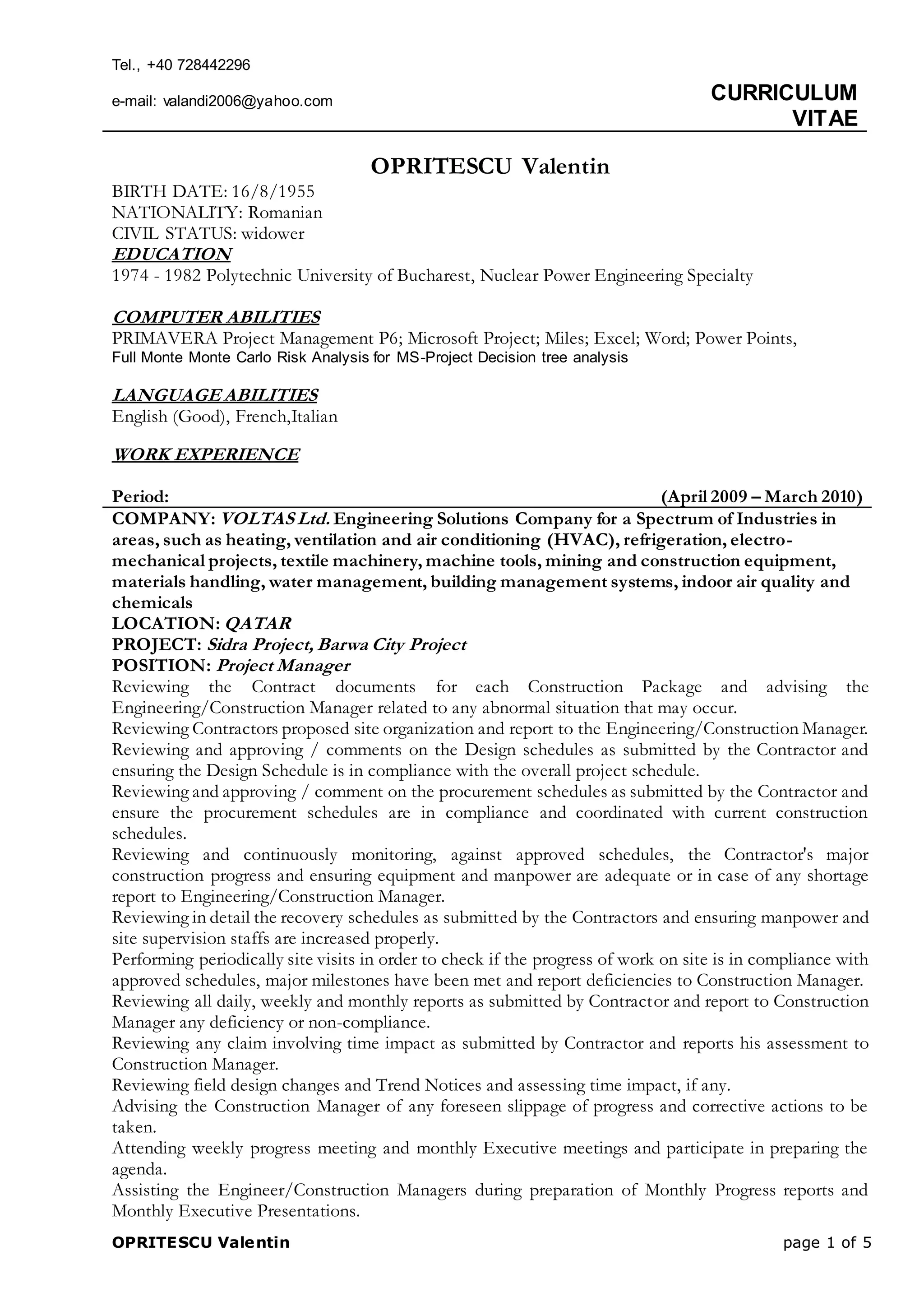 OPRITESCU ValentinCV (2) | DOCX