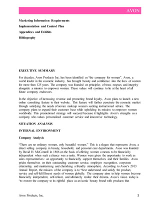 Avon | DOCX | Skin Care | Beauty