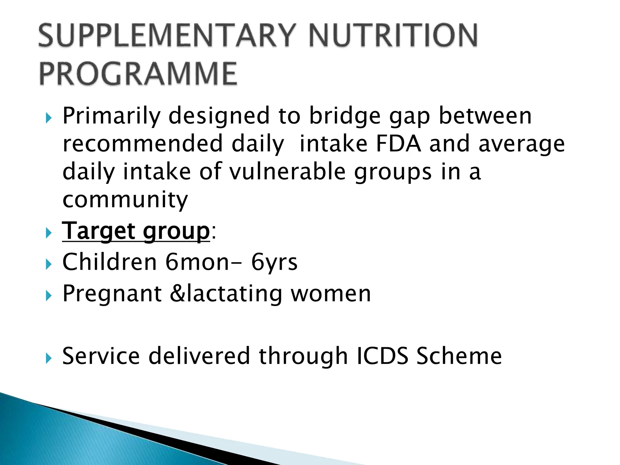 Nutritional health programmes in India.pptx