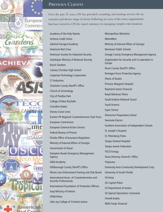 CIS Security Risk Mgmt Solutions Brochure | PDF