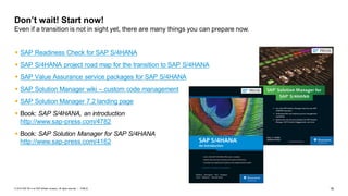 CAA105 SAP Readiness Check 2.0 Check Your System’s Readiness for an SAP ...