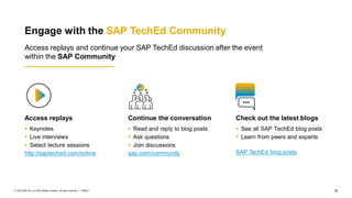 CAA105 SAP Readiness Check 2.0 Check Your System’s Readiness for an SAP ...