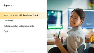 CAA105 SAP Readiness Check 2.0 Check Your System’s Readiness for an SAP ...