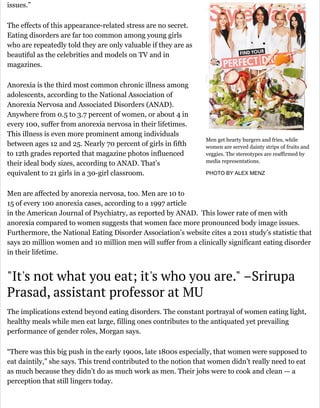 FOOD GENDERING FEATURE | PDF | Nutrition | Healthy Living