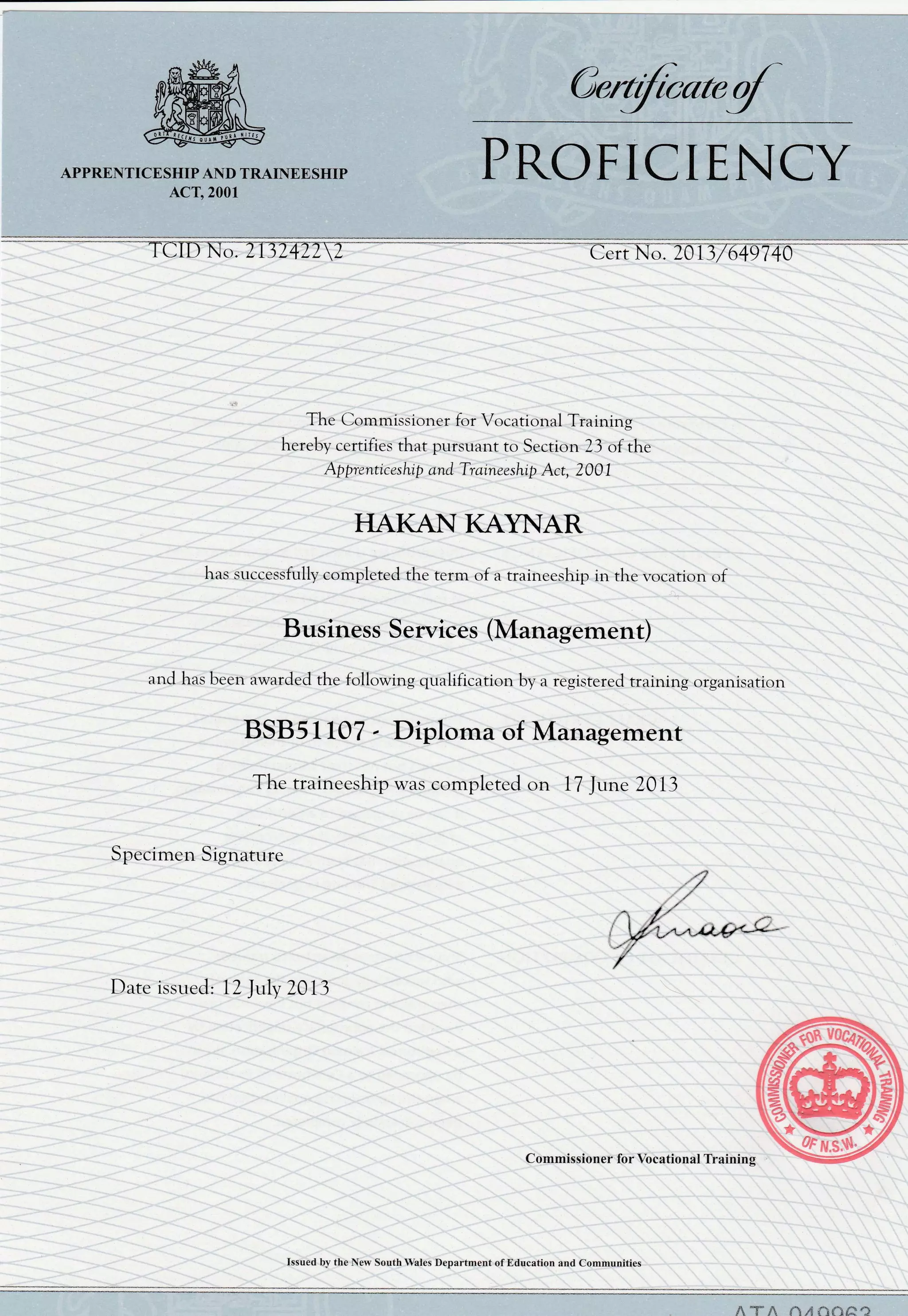 Diploma of Management | PDF