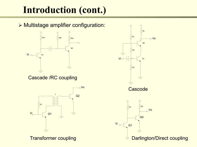2 Caccade Cascode Darlington The Cascode | PPT