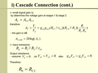 2 Caccade Cascode Darlington The Cascode | PPT