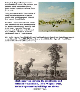 Caleb Clark Baldwin & Ann Eliza Robinson | PDF