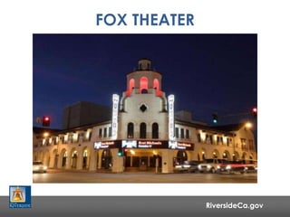 Downtown Redevelopment - City of Riverside | PPTX
