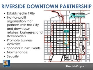 Downtown Redevelopment - City of Riverside | PPTX | Hotel Properties ...
