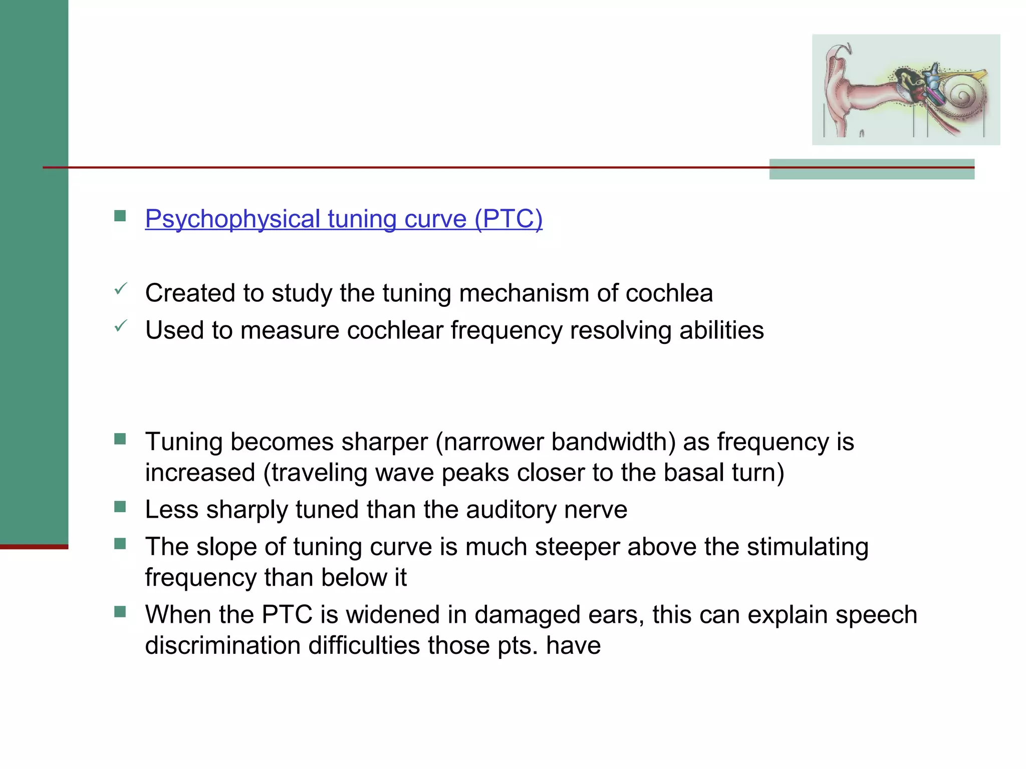 2(c) anatomy and physiology of the peripheral and central auditory ...