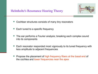2(c) anatomy and physiology of the peripheral and central auditory ...