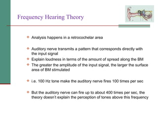 2(c) anatomy and physiology of the peripheral and central auditory ...