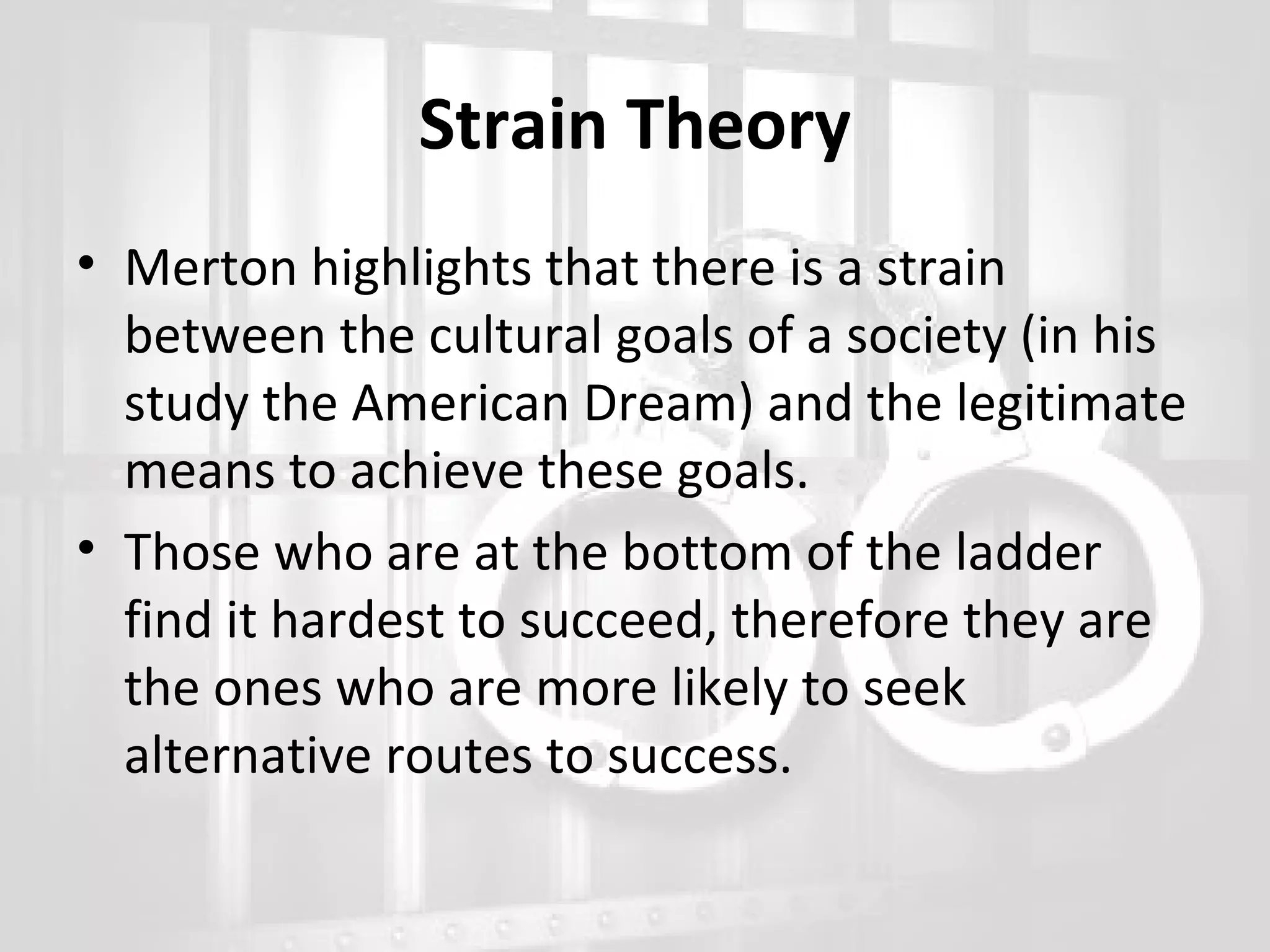 Crime and Deviance - Functionalist Approach | PPT