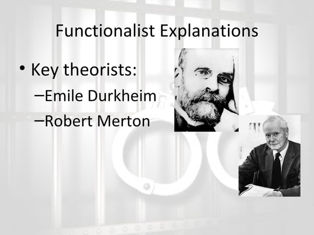 Crime and Deviance - Functionalist Approach | PPT | Crime & Harmful ...