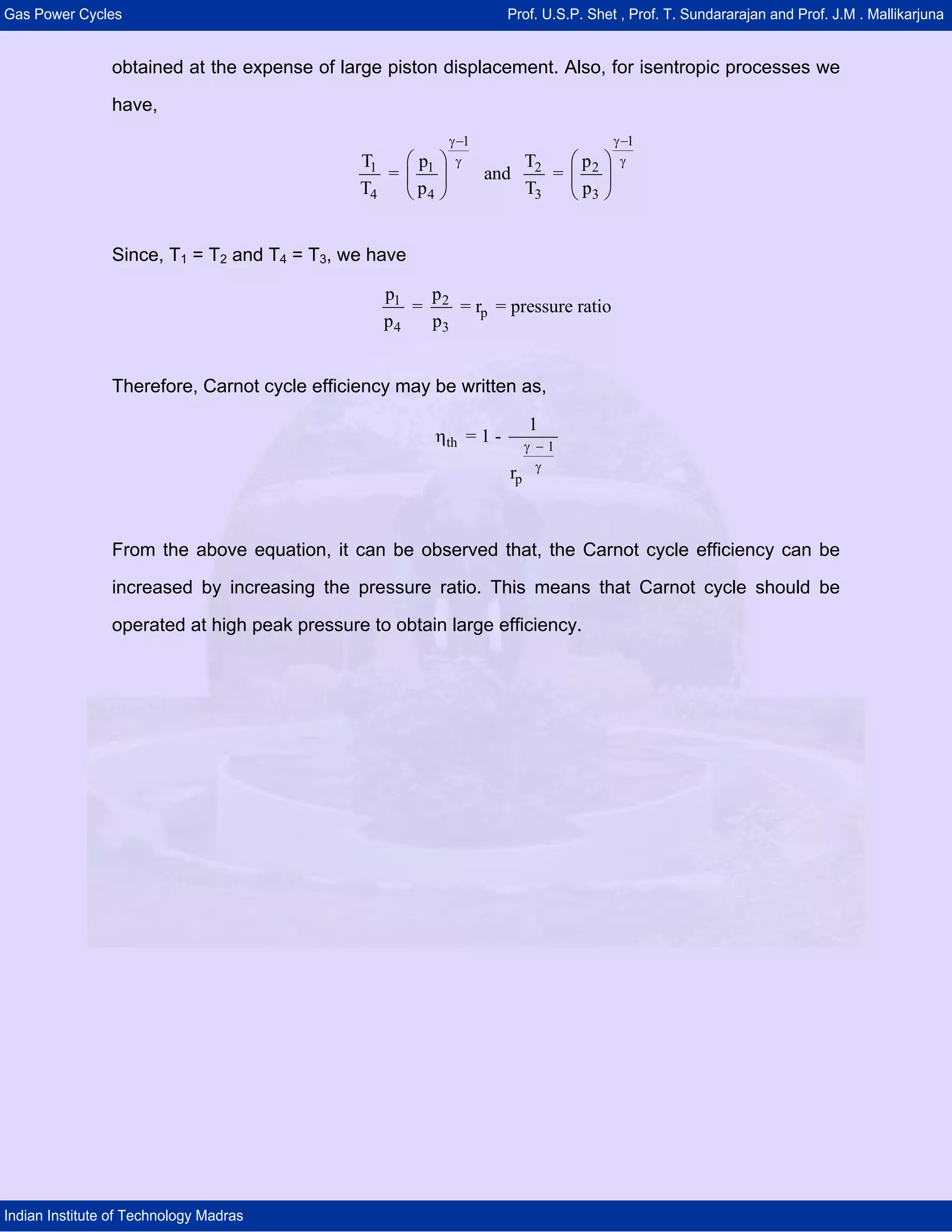 Carnot Cycle Pdf Physics Science