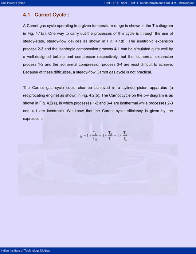 carnot cycle | PDF | Physics | Science