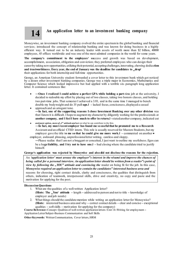 ICFAI - Business Communications and Soft Skills - Case studies | PDF