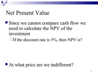Discounted cash flow valuation | PPT