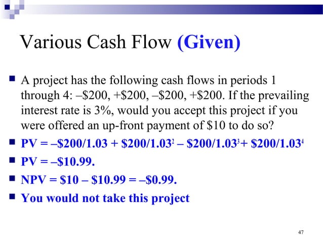 Discounted cash flow valuation | PPT