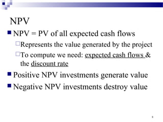 Discounted cash flow valuation | PPT