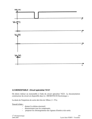 2c astable monostable | PDF