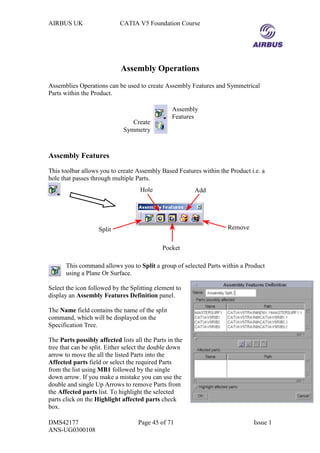 (2) catia v5 assembly design | PDF