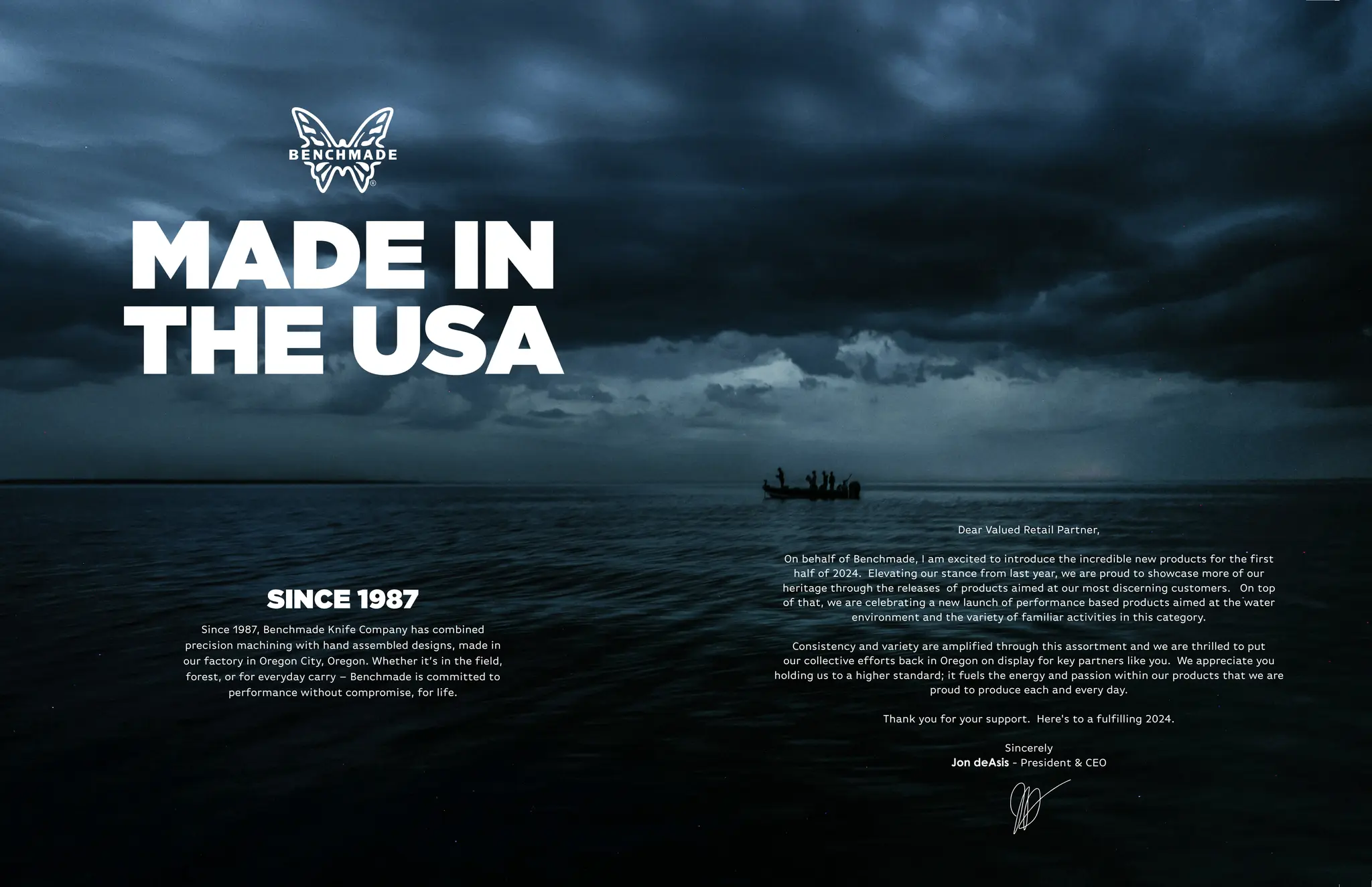 Catalogo Benchmade 2024 con la gama completa | PDF