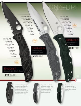 Catálogo Spyderco 2022 | PDF