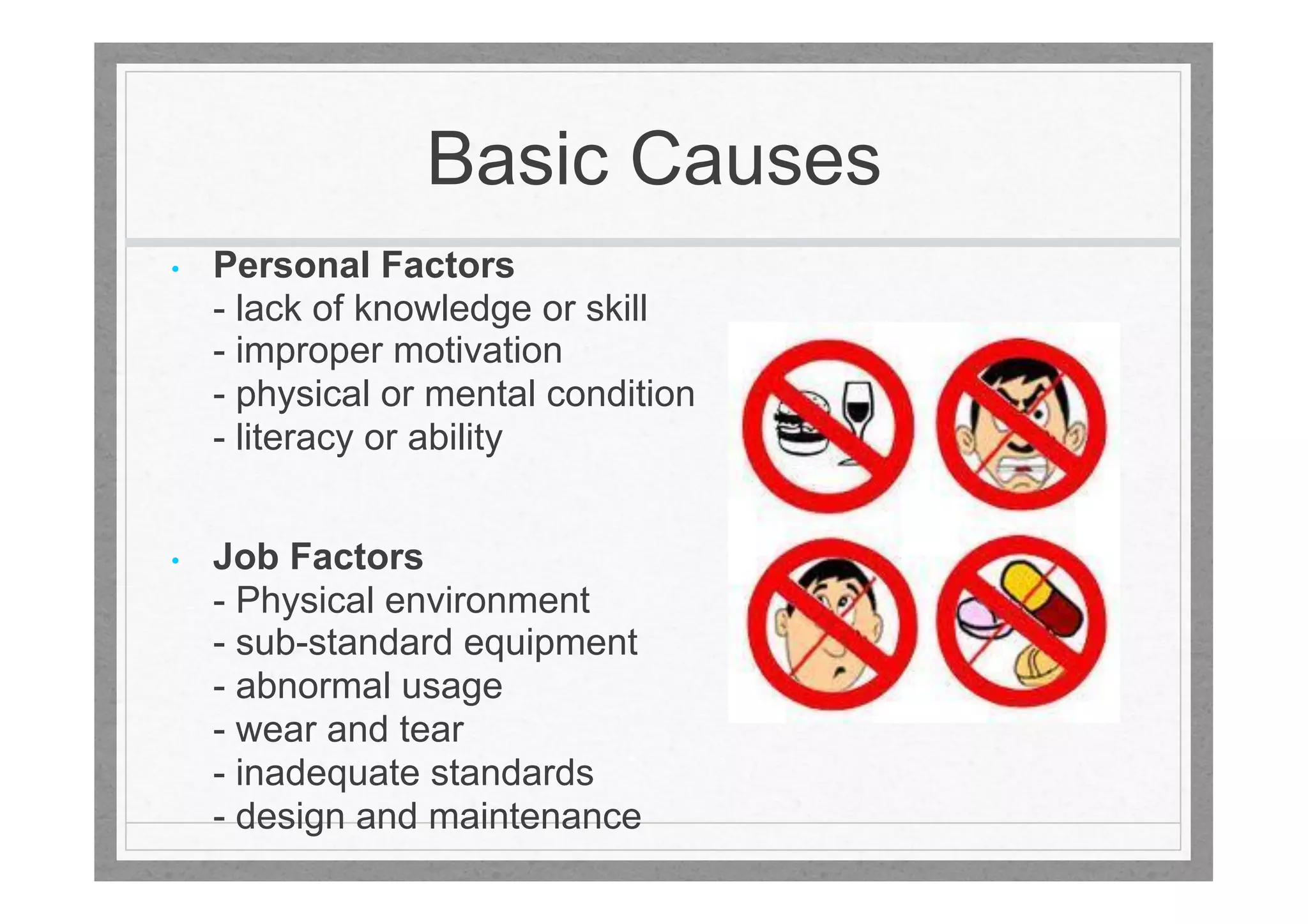 Causes of accidents | PDF