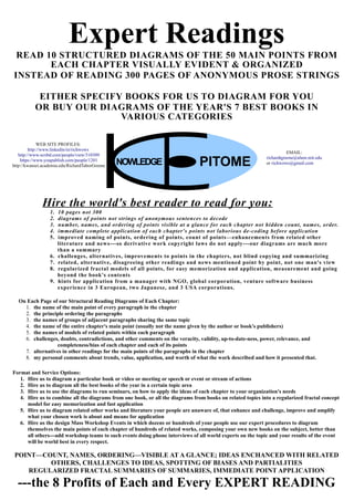 EXPERT READINGS CONSULTS | PDF