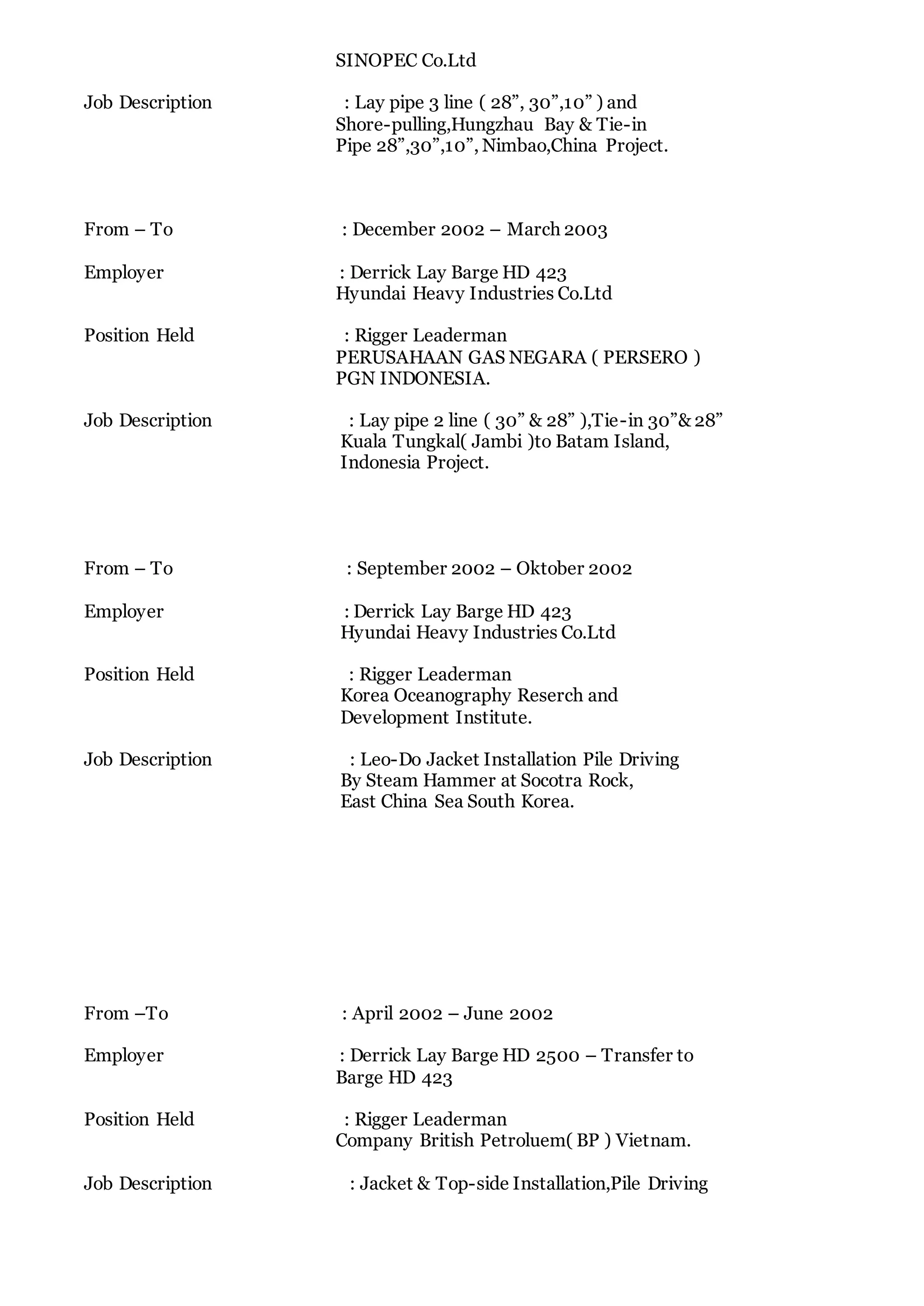 Andrew-CV Crane Operator | DOCX