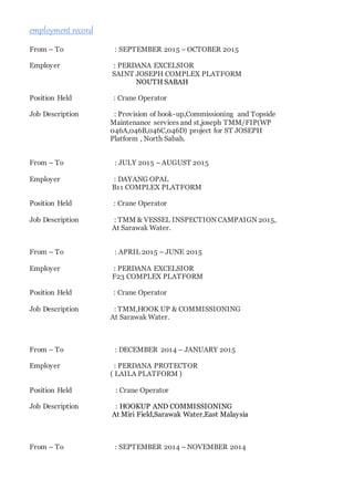 Andrew-CV Crane Operator | DOCX